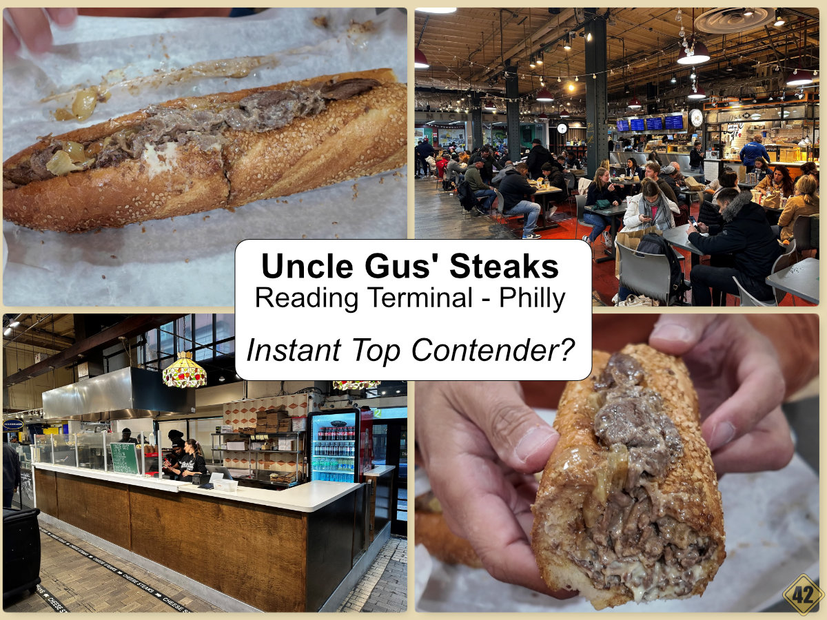 Uncle Gus’ Steaks in Reading Terminal Market. Top Talent, Top ...