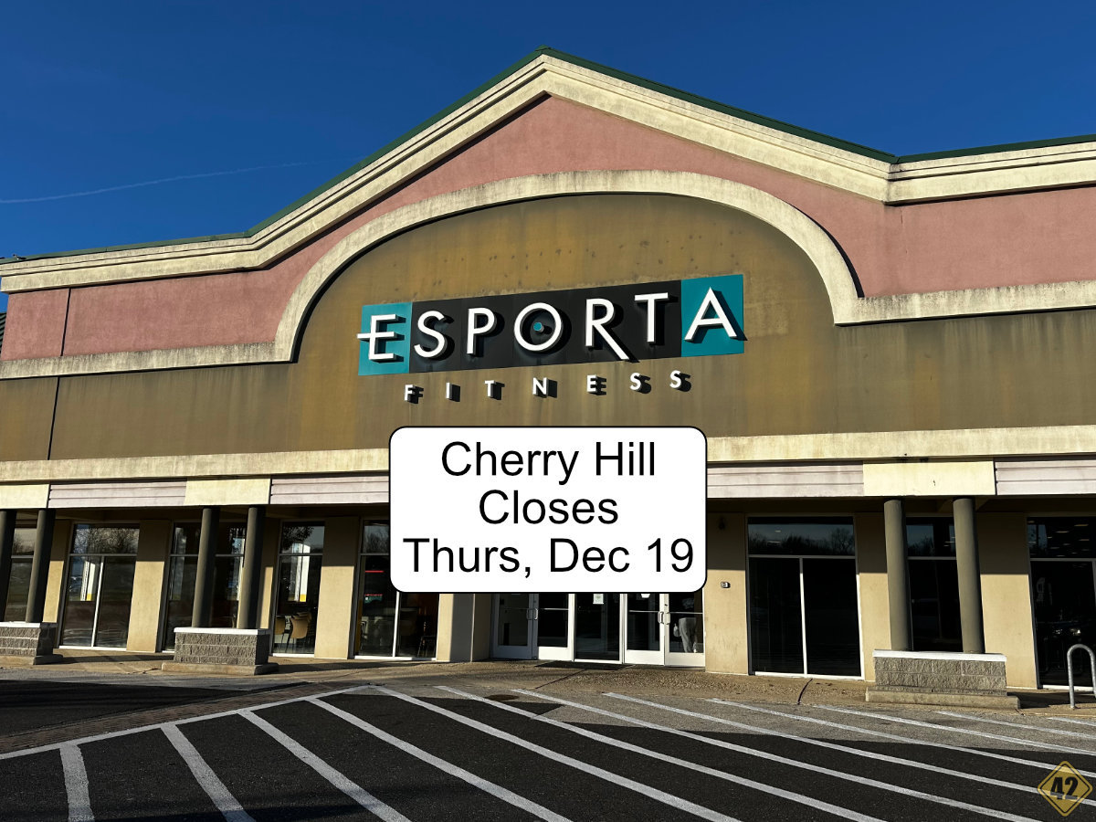Esporta Gym Cherry Hill Closes This Week, Third This Year in South ...