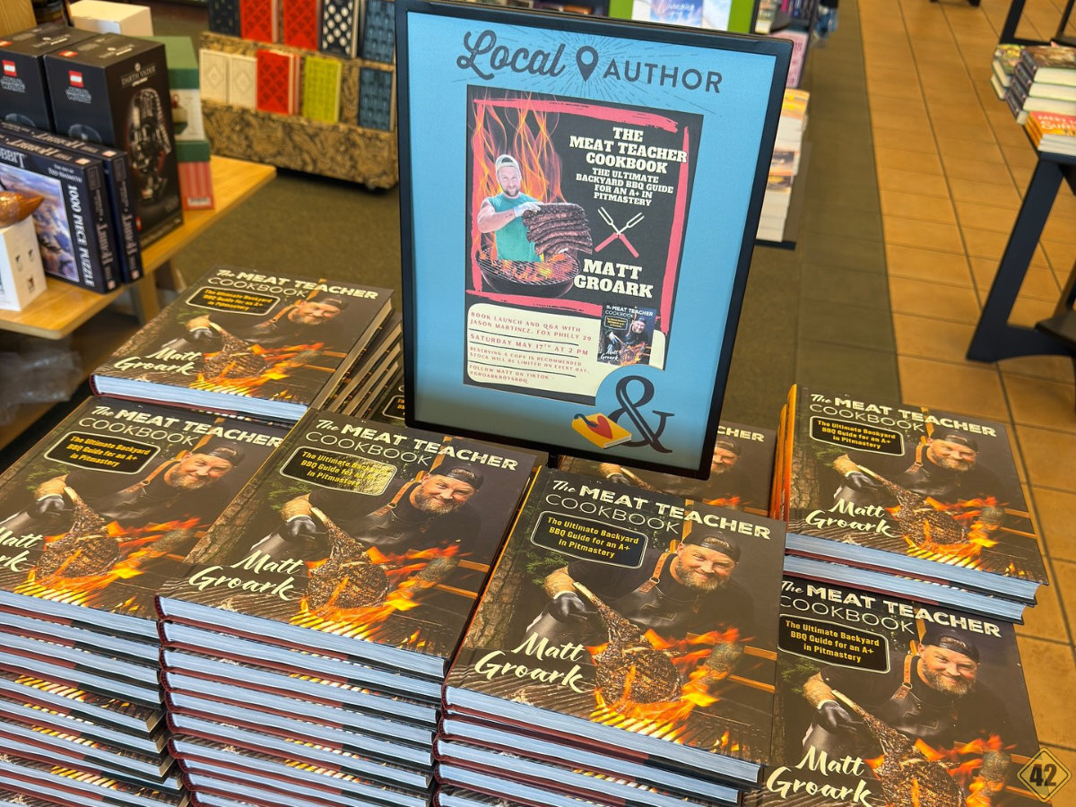 South Jersey's "Meat Teacher" New Barbecue Cookbook and TODAY Show ...