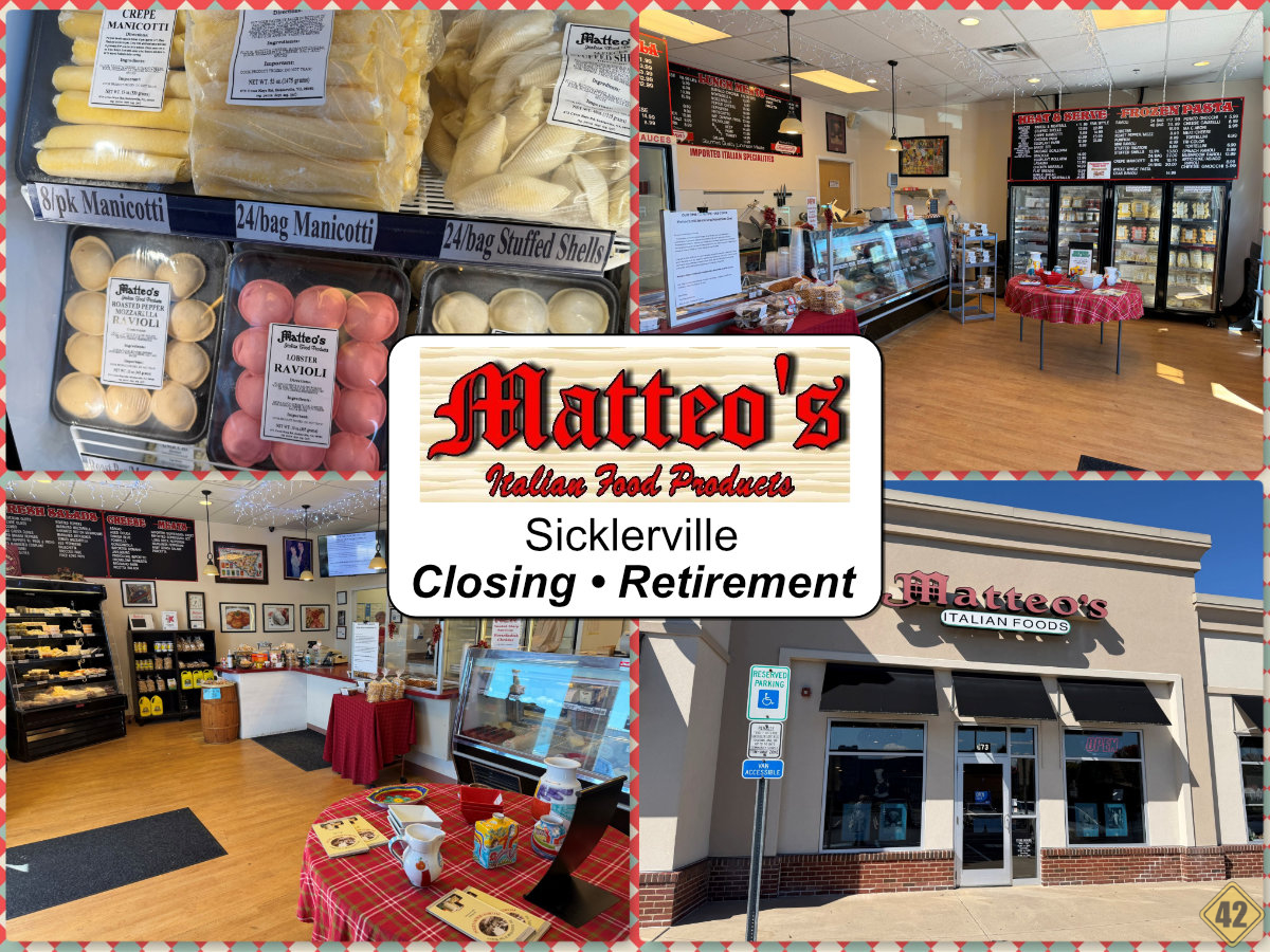 Matteo’s Italian Foods Sicklerville Closing For Retirement After 50 ...