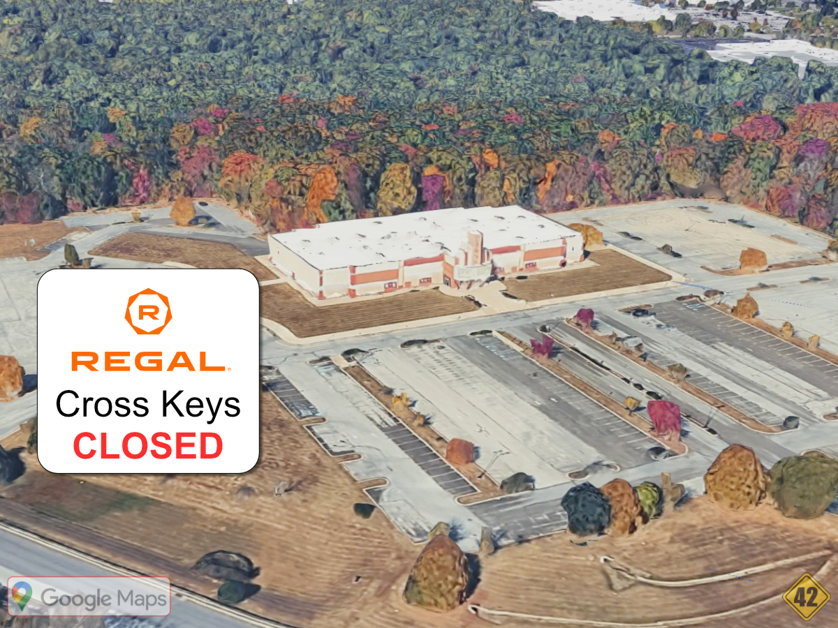 Regal Movies Cross Keys (Washington Township) Closes; Nearby United ...