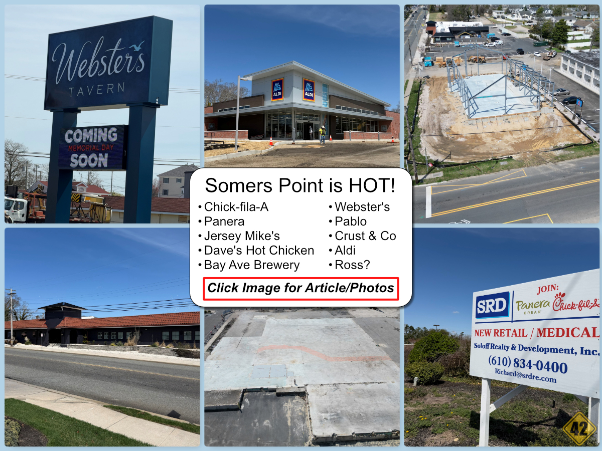 Somers Point Is HOT! Chick-fil-A, Panera, Jersey Mike’s, Dave’s Hot ...