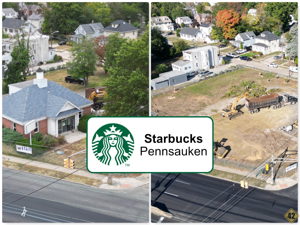 Pennsauken Bank Building Demolished Ahead of Starbucks Development - 42 ...